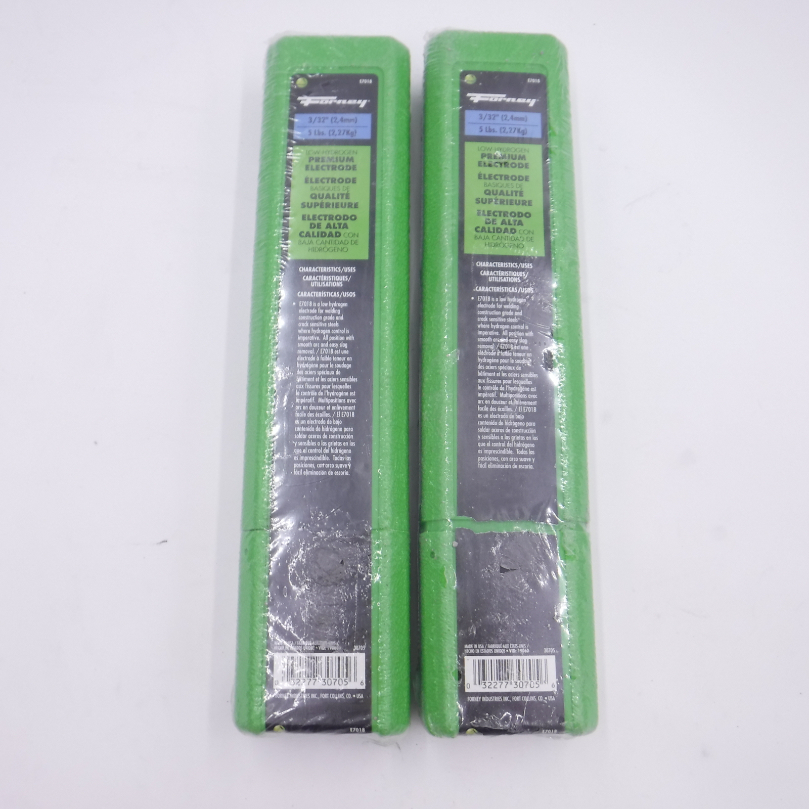 2 Pack Forney 5LB Welding Rod Packs 3/32" Low-Hydrogen Premuim ...