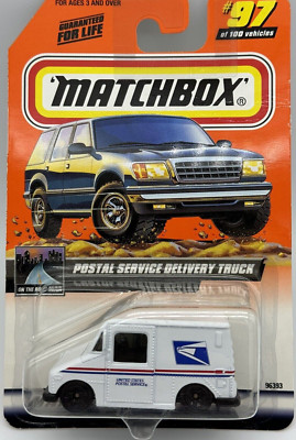 Matchbox USPS Postal Service Mail Delivery Truck #97/100 MBX 2000 (1st ...