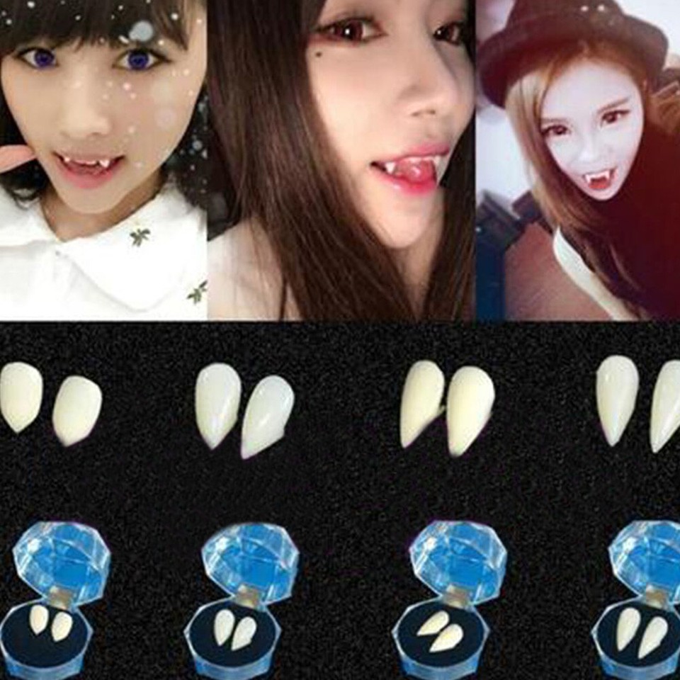 Halloween Cosplay Vampire Fangs Went-Lolf Dents Kostüm Ausgefallene С | eBay.de