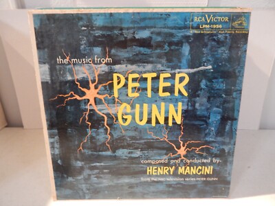 PETER GUNN Henry Mancini 1959 RCA LPM 1956 The Music From Peter Gunn LP ...