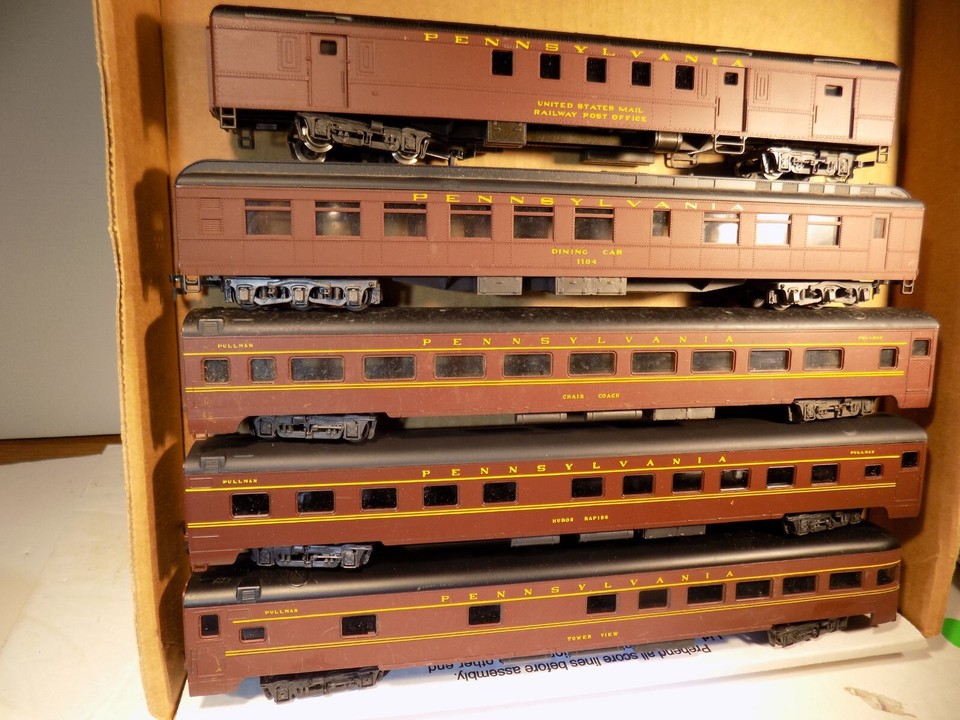 Rivarossi HO Scale Pennsylvania C-8 / (5 cars) | eBay