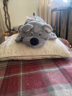 Fisher Price Rumple Bear Grey vintage soft plush toy 1993 Rare Extra ...