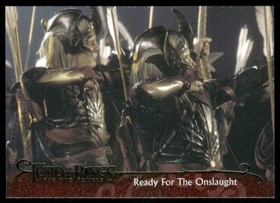 2002 Topps Lord of the Rings: The Two Towers #64 Ready For The ...