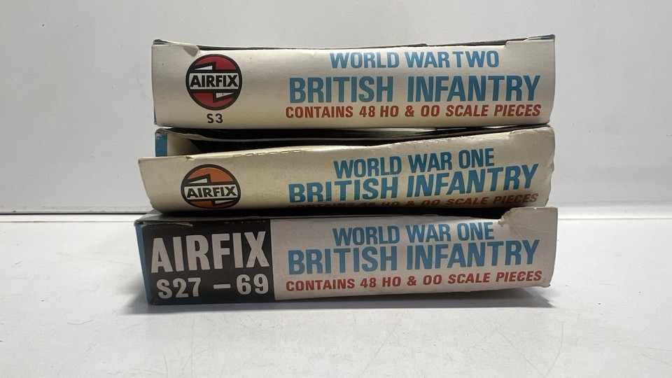 3x Airfix HO/OO British Infantry WW 1,2 – S27, 3. See Photo. *20 | eBay