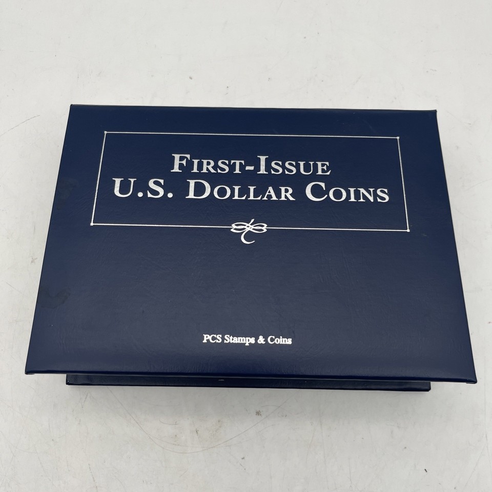 US First-Issue Dollars Silver PCS Stamps & Coins Complete (Silver Eagle ...