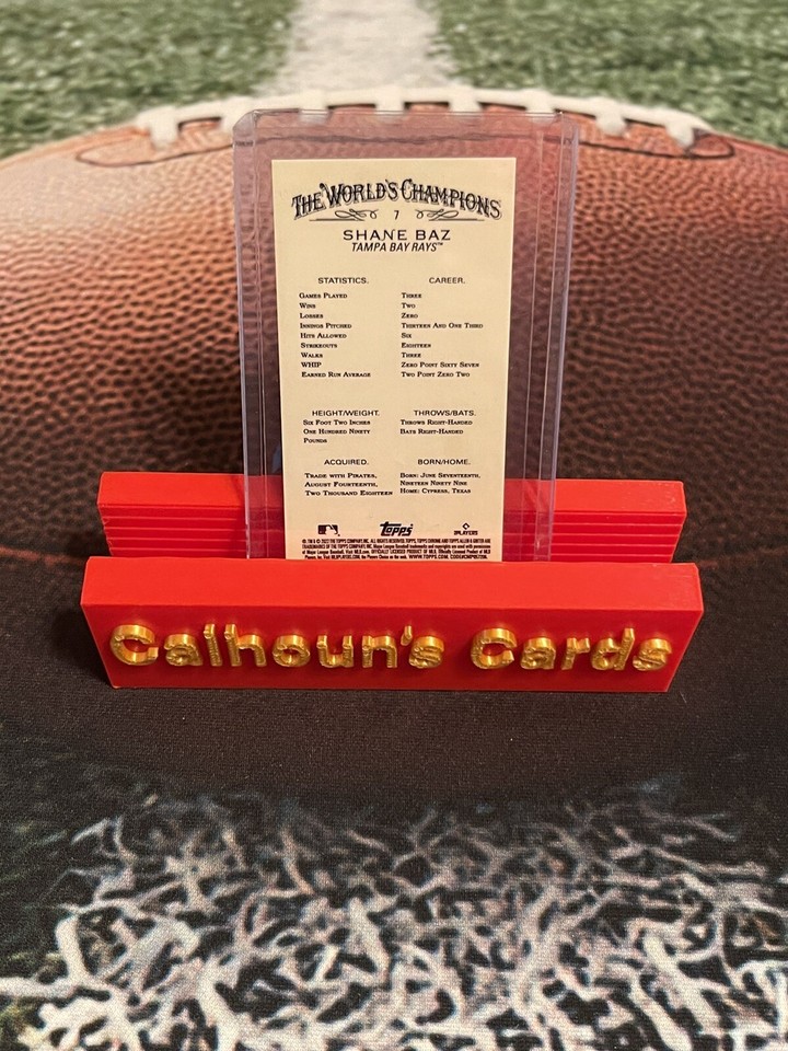 2022 Topps Allen And Ginter Chrome Mini Refractor #7 Shane Baz RC | eBay