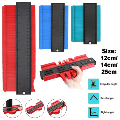 12-25Cm Shape Contour Duplicator Shape Template Gauge Tracing Tool ...