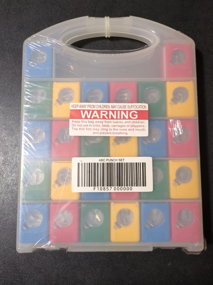 Alphabet Punch Set by Paper Studio, Item #695874, NEW!! | eBay