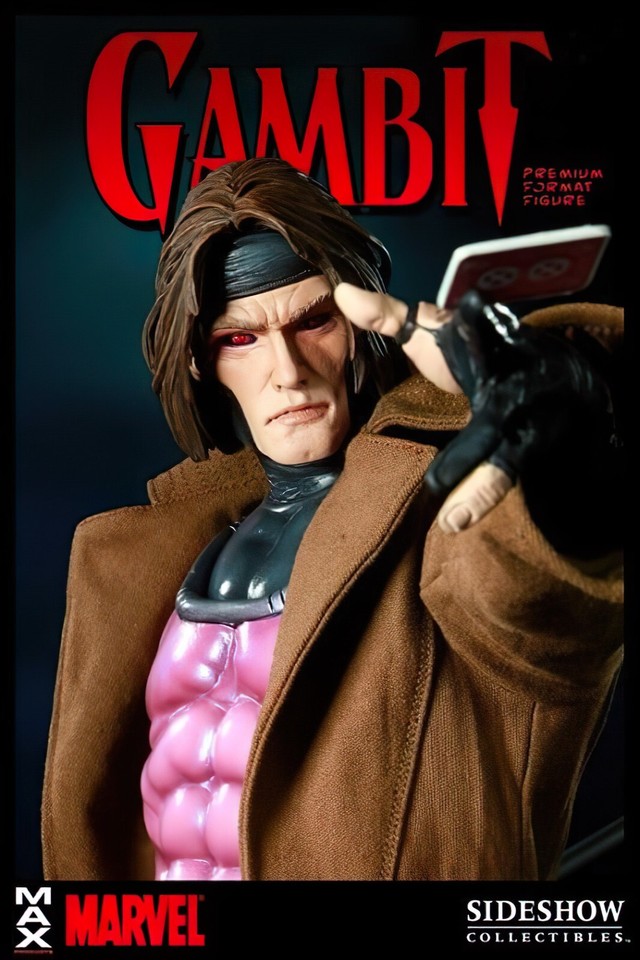 Sideshow X-MEN GAMBIT PREMIUM Format Exclusive 1/4 Scale Statue New ...