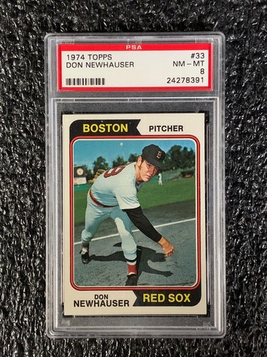 1974 Topps Baseball #33 Don Newhauser PSA 8 | eBay