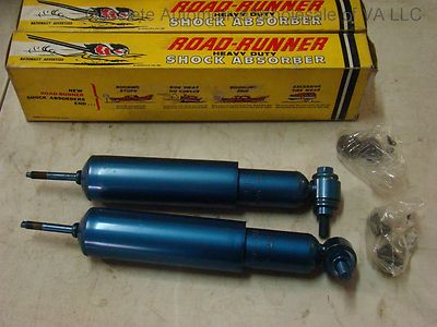 1968 69 Camaro 68 Pontiac Firebird REAR Oil Shock PAIR Extra Heavy Duty ...