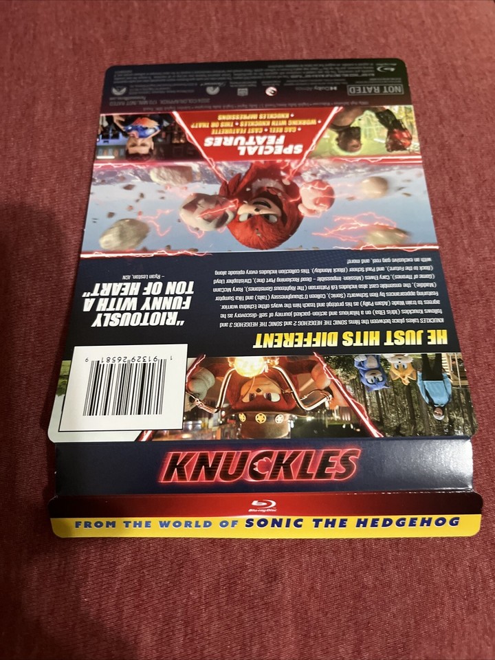 Knuckles [New Blu-ray] Steelbook J Card 191329265819 | eBay