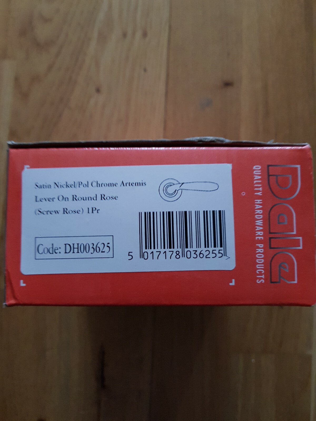 Dale ARTEMIS Lever on Round Rose Door Handle SATIN NICKEL Privacy ...