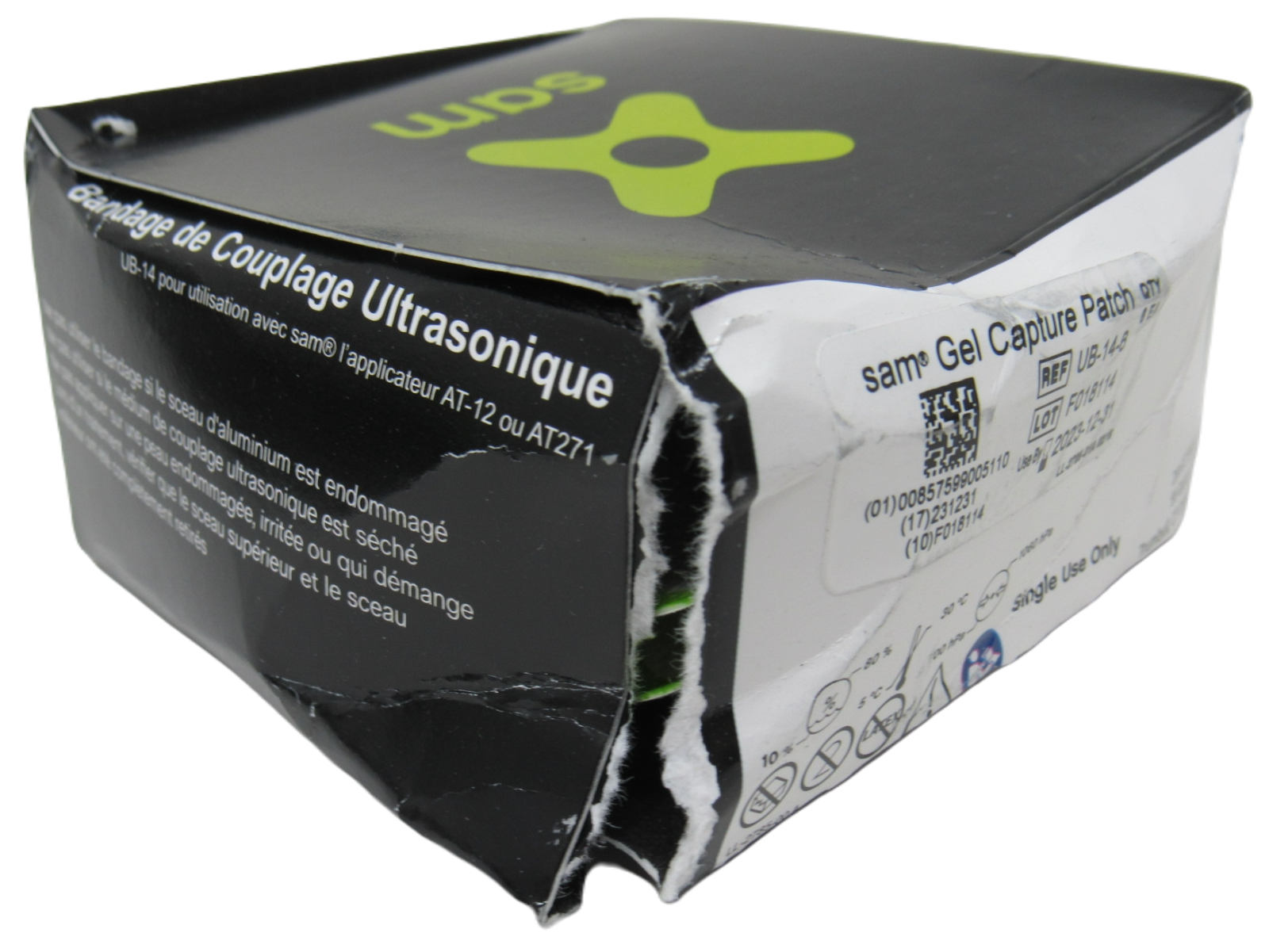 56+SAM+ULTRASOUND+THERAPY+PATCHES+UB-14+Advanced+Gel+Capture+EXP+5-31 ...