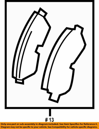 04465-04080 Toyota Pad kit, disc brake, front 0446504080, New Genuine ...