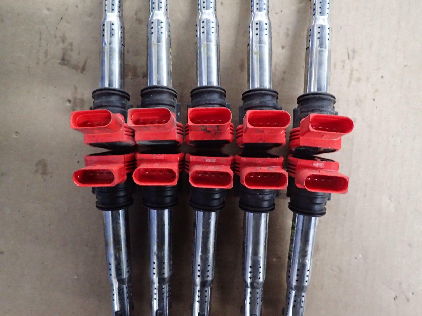07 08 09 AUDI S8: 10 Pieces, OEM Coil Pack (5.2L) | eBay