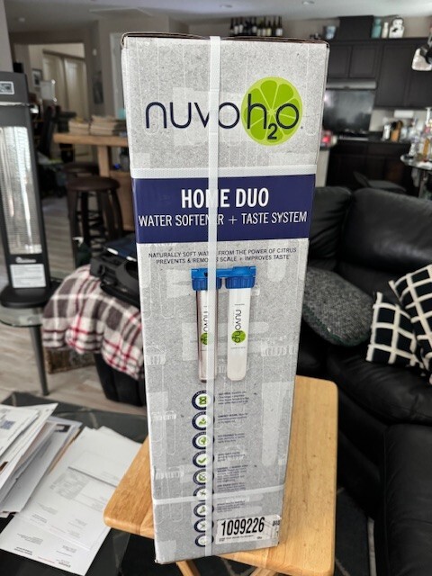 Nuvo H2O Home Duo Whole House Softener and Taste Complete Filtration ...