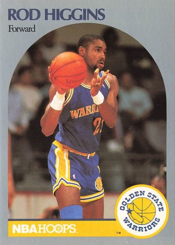 1990 Hoops #114 Rod Higgins Golden State Warriors | eBay
