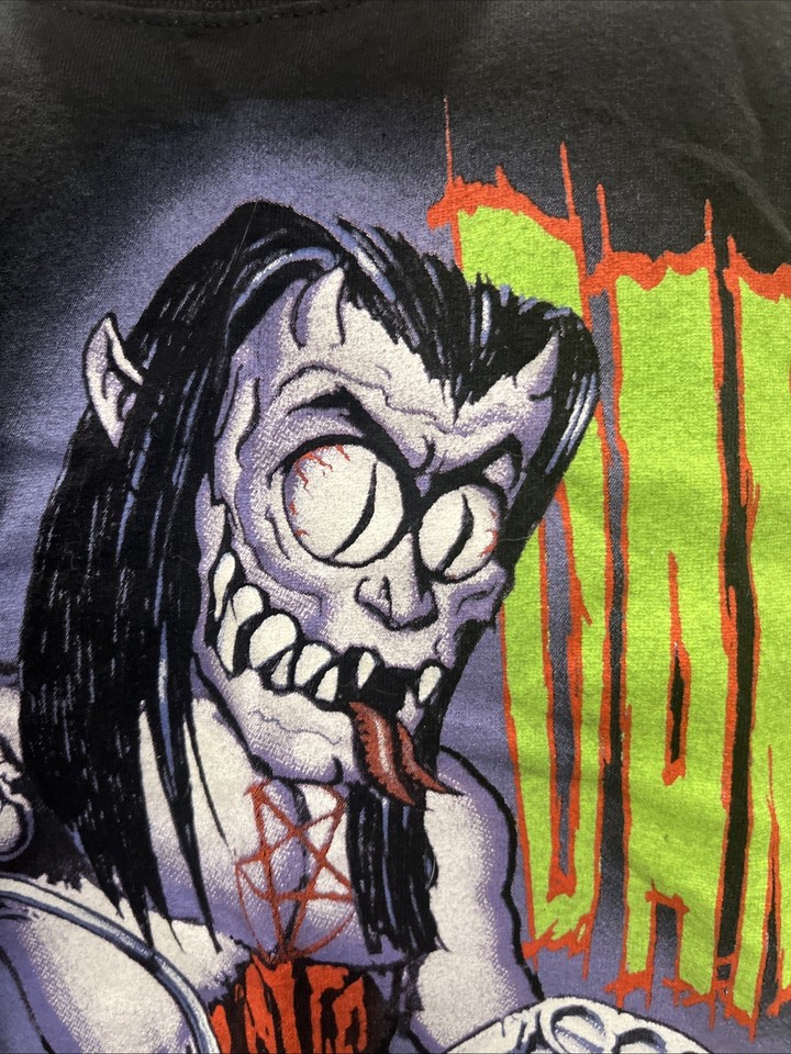 Danzig Ride Like the Devil T-Shirt XL Gildan Black Horror Punk Hot Rod Graphic | eBay