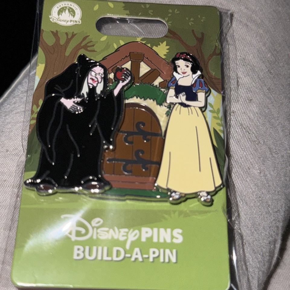 Disney pins Parks SNOW WHITE and THE SEVEN DWARFS Evil Witch Hag build ...