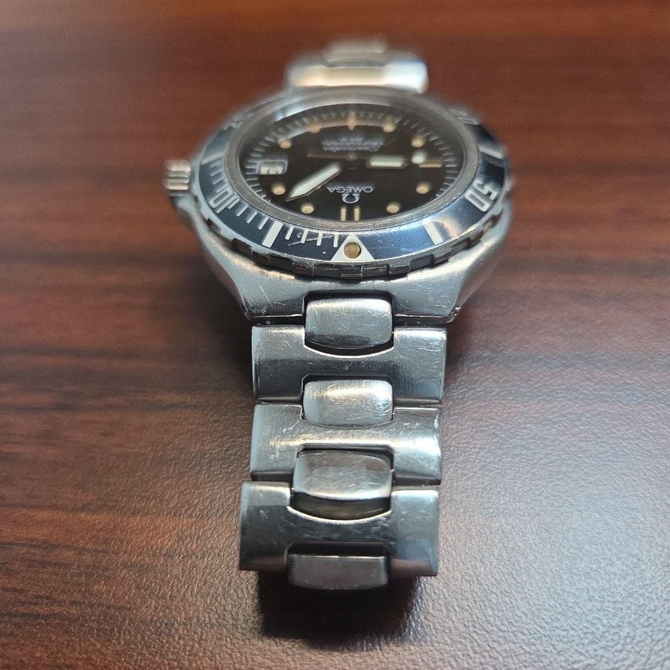 OMEGA Seamaster 200M Pre Bond Watch Black Dial Stainless Steel 35mm ...