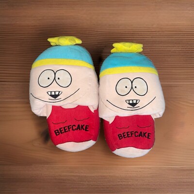 South Park Cartman Beefcake Slippers M 7-8 Comedy Central Vintage RARE ...