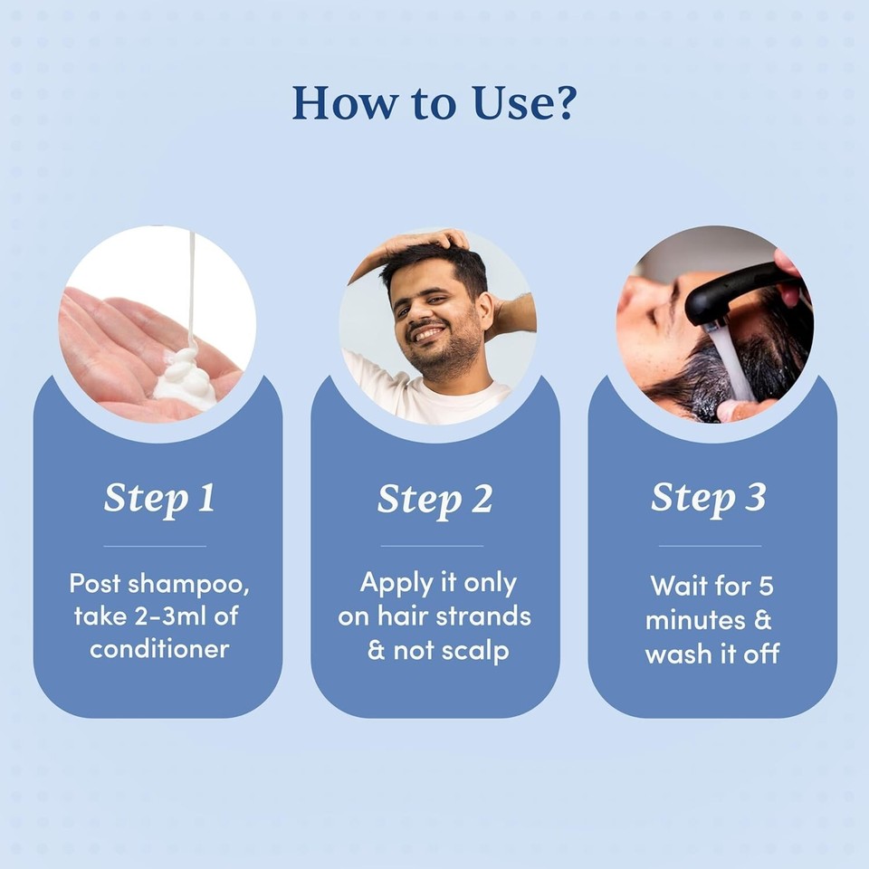 Man Matters Nourish Hair Conditioner For Men Deep Nourishment (90ml) | eBay