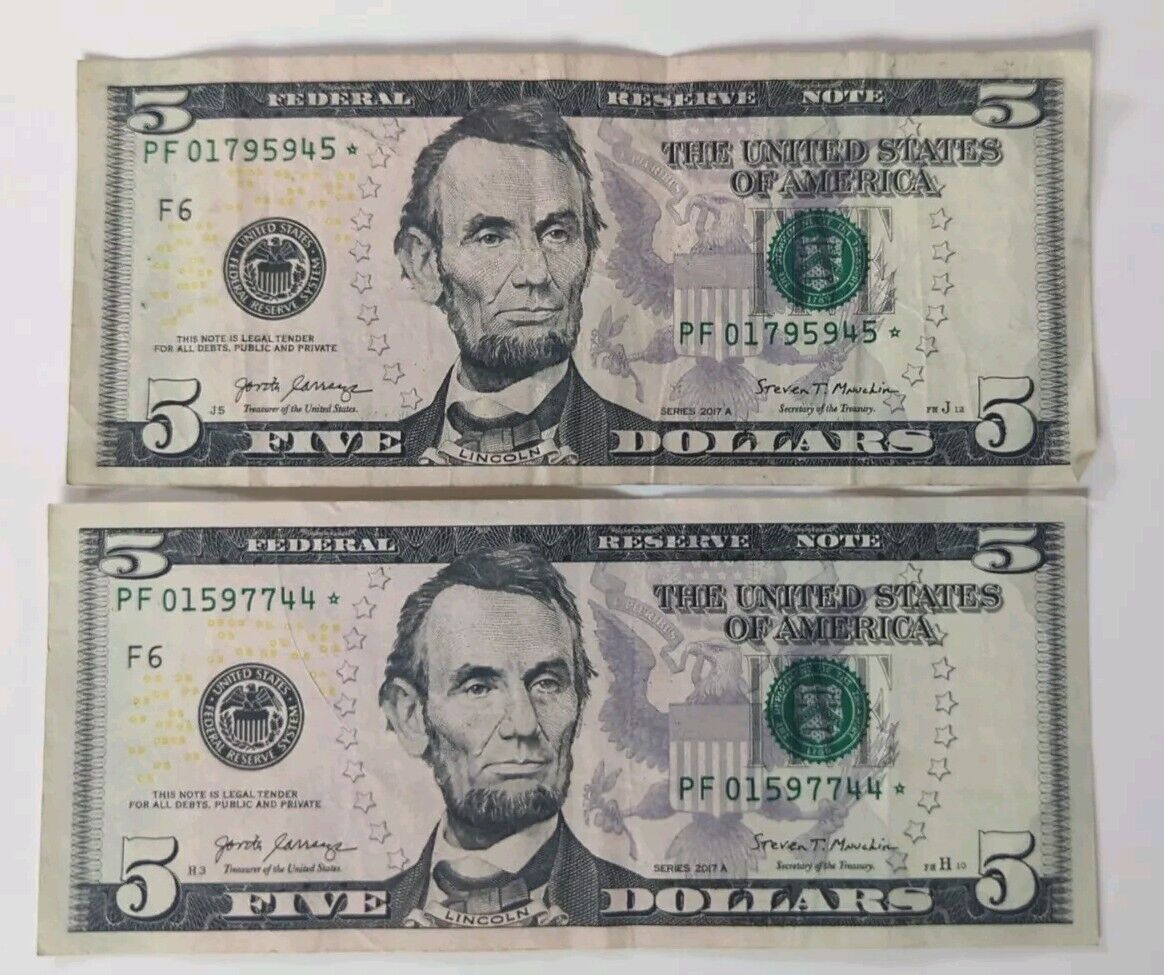 💵⭐Cheap $5 **STAR NOTES** ((Good Condition+Free Shipping)) | eBay