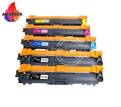 5 xTN251 TN255 Generic Toner 4 Brother HL3150CDN HL3170CDW MFC9330CDW ...