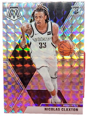 2019-20 Nic Nicolas Claxton Mosaic Silver RC Rookie Panini SP | eBay