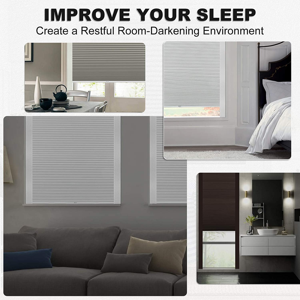 100% Blackout PVC Light Blocking Strips for Window Shades - Block Light ...