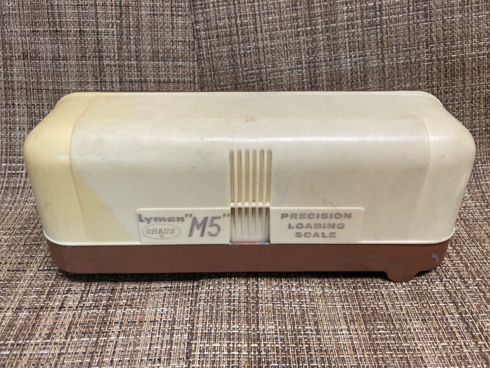 Vintage Lyman Ohaus M5 Powder Scale For Reloading | eBay