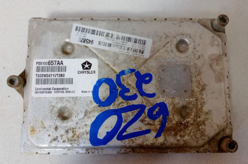 2012 Dodge Caravan 3.6L Engine Computer Electronic Control Module ...