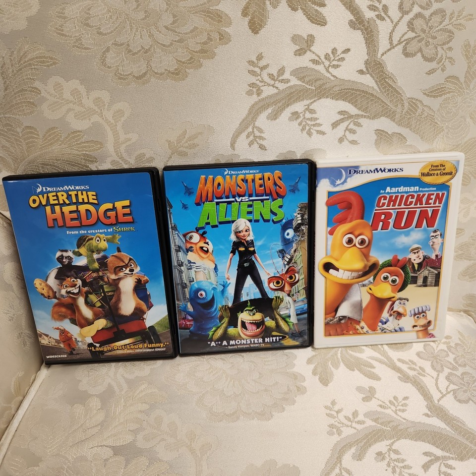Lot of 6 Kids Animated DVDs - DreamWorks, Universal Studios | eBay