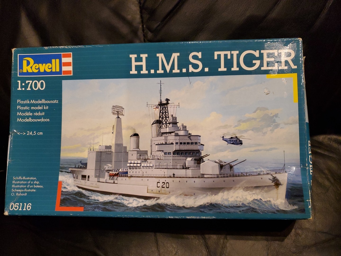 Revell 05116 HMS Tiger 1/700th scale Waterline Model Kit. | eBay UK