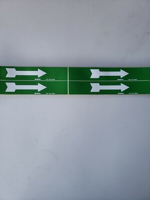 Green Arrows Pipe Markers | eBay