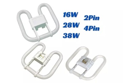 2D Energy Saving Fluorescent Tube Lamp Bulb- 15W 16W, 28W, 38W, - 2 Pin ...