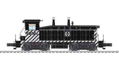 LIONEL LEGACY SANTA FE NW2 SWITCHER DIESEL ENGINE 6-83382! O SCALE ATSF ...