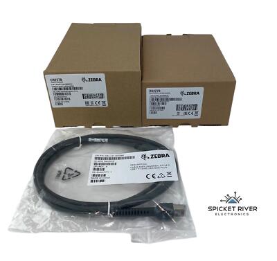 NEW - Zebra DS2278 Barcode Scanner & CR2278 Cradle Charger - Black | eBay