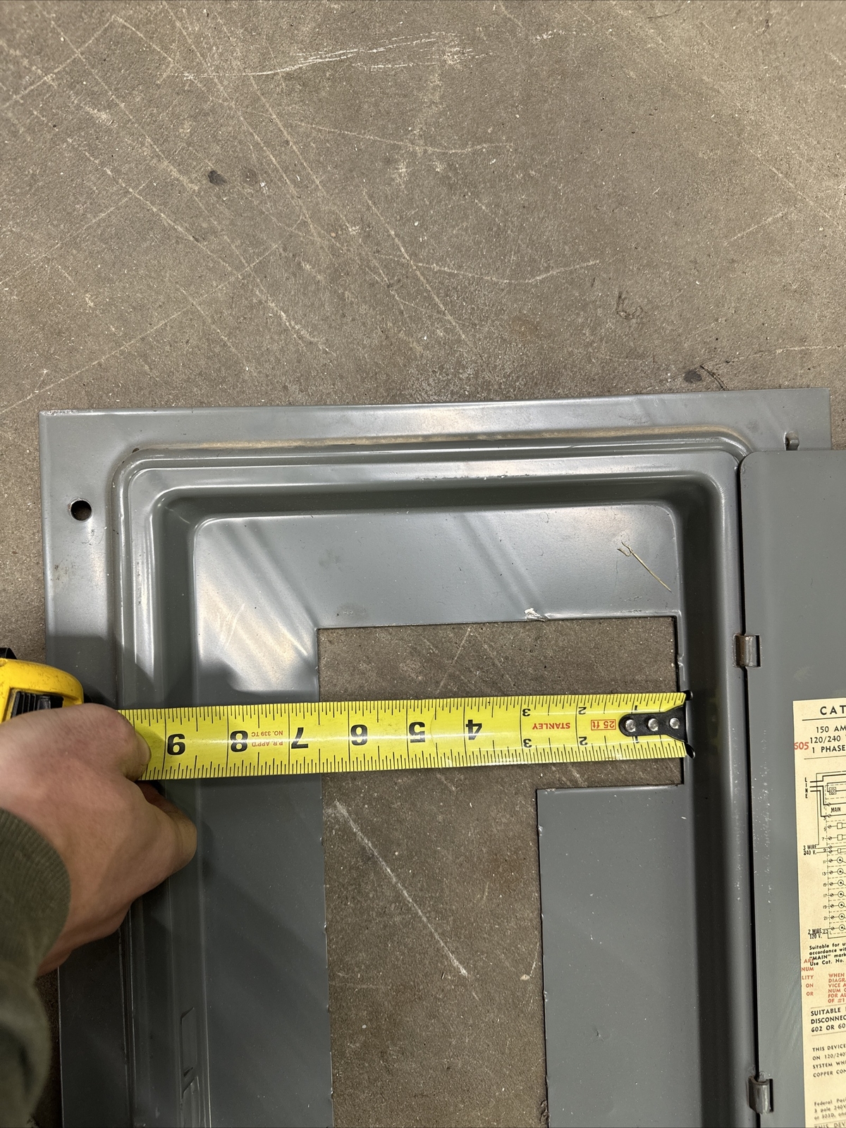 Federal Pacific Panel Cover | eBay