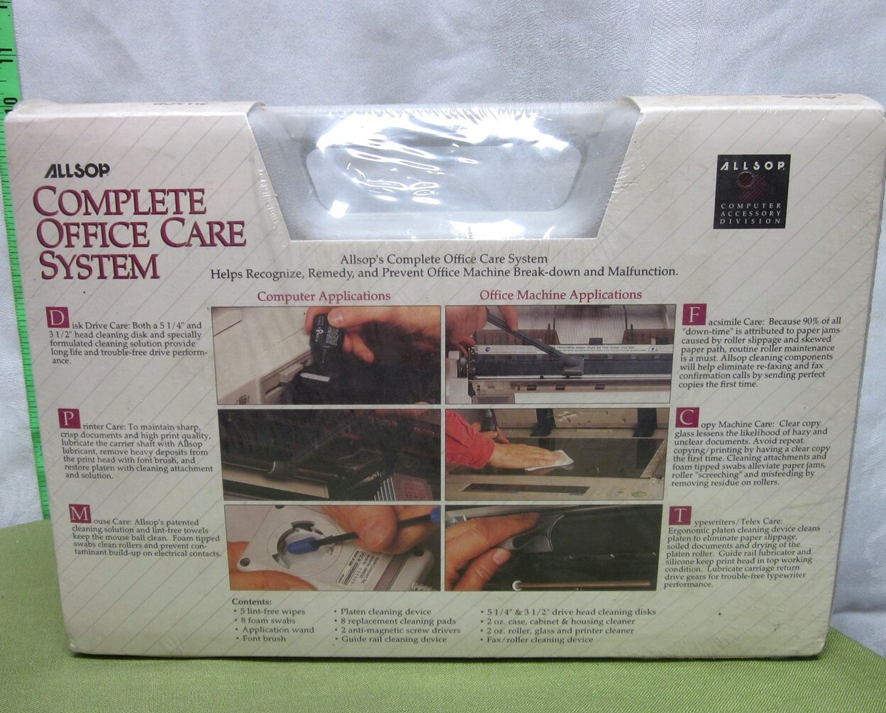 ALLSOP Complete Office Care System computer maintenance kit for sale ...