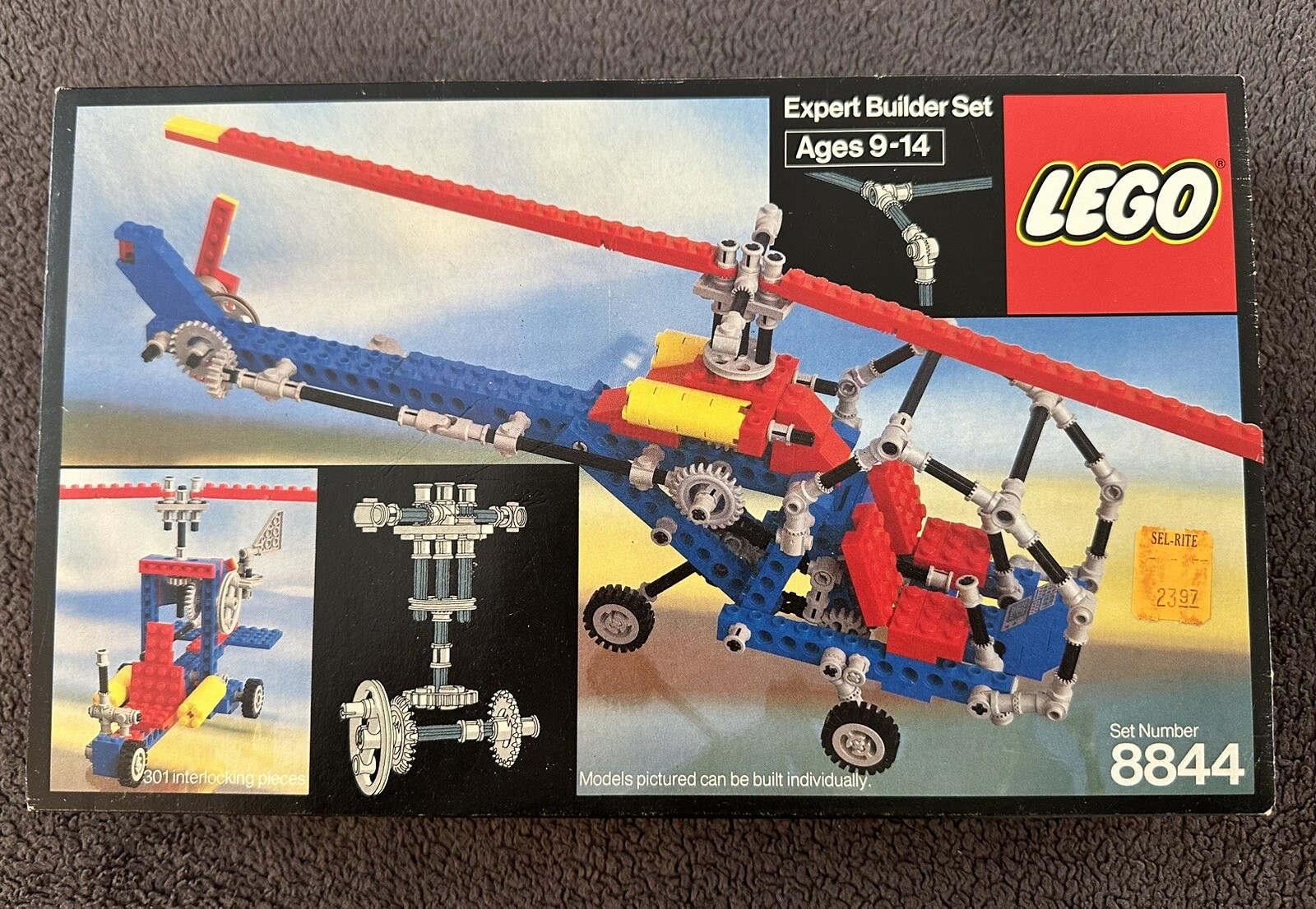 Vintage LEGO Expert Builder: Helicopter 8844 - New Old Stock Unopened ...