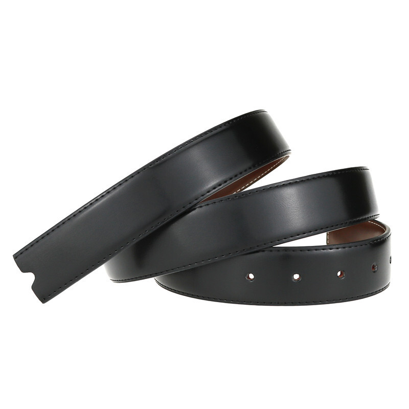 Reversible Double-sided Leather Belt Replacement Belt Strap For 35mm ...