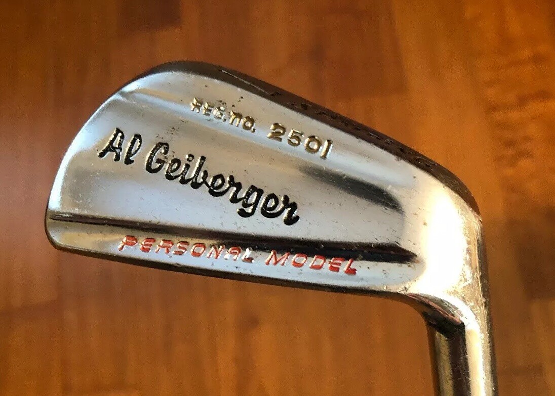 Spalding Al Geiberger Personal Model Reg. No. 2501 - 7 Iron Golf Club ...