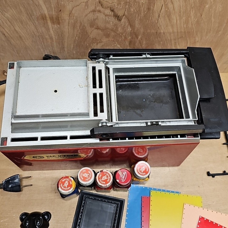VAC-U-FORM SET 422 MATTEL 1962 Lots of Original Parts W Original Manual ...