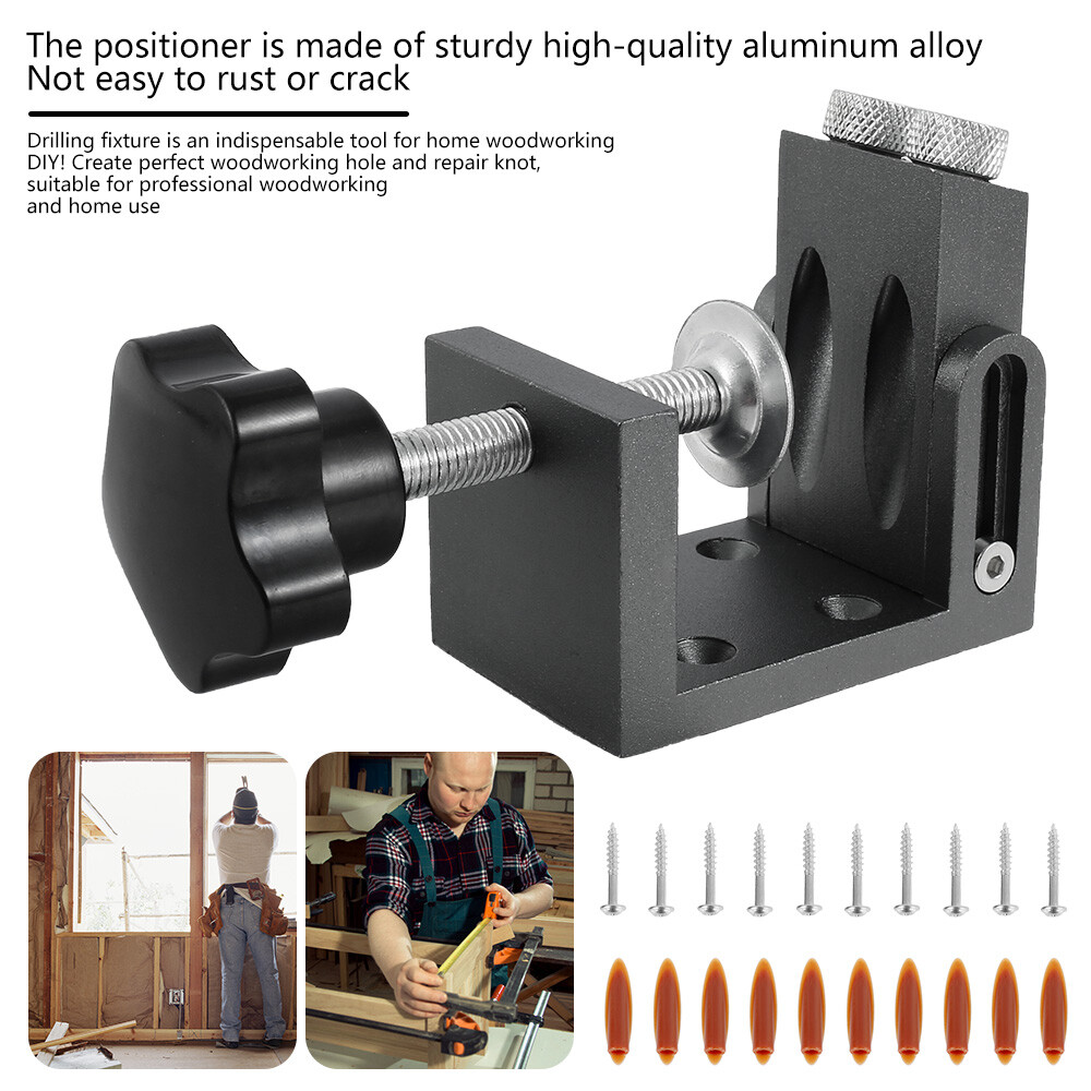 Professional Adjustable Pocket Hole Screw Locator Puncher Positioner ...