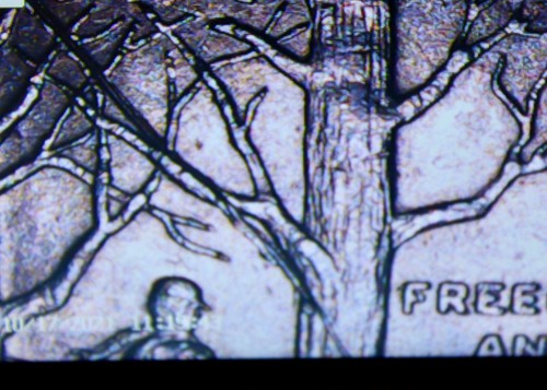 2001 D Vermont State Quarter Mint Error Die Gouge Between The Branches ...