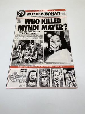WONDER WOMAN #20 SEPT,.1988-WHO KILLED MYNDI MAYER-DC COMICS-IN PLASTIC ...