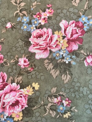 Moda FABRIC Bed Of Roses By Robyn Pandolph Fat Eighth 9x21 | eBay