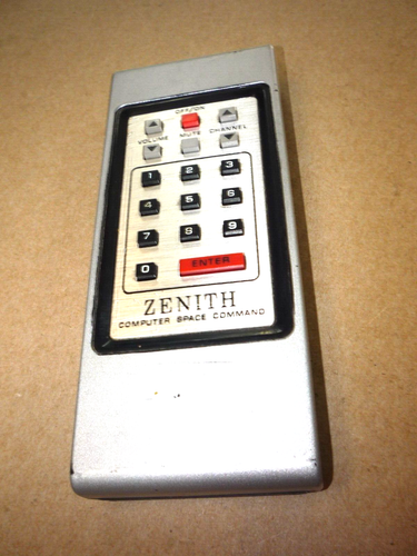 VINTAGE ZENITH COMPUTER SPACE COMMAND 343 14-958A 124-32 REMOTE CONTROL ...